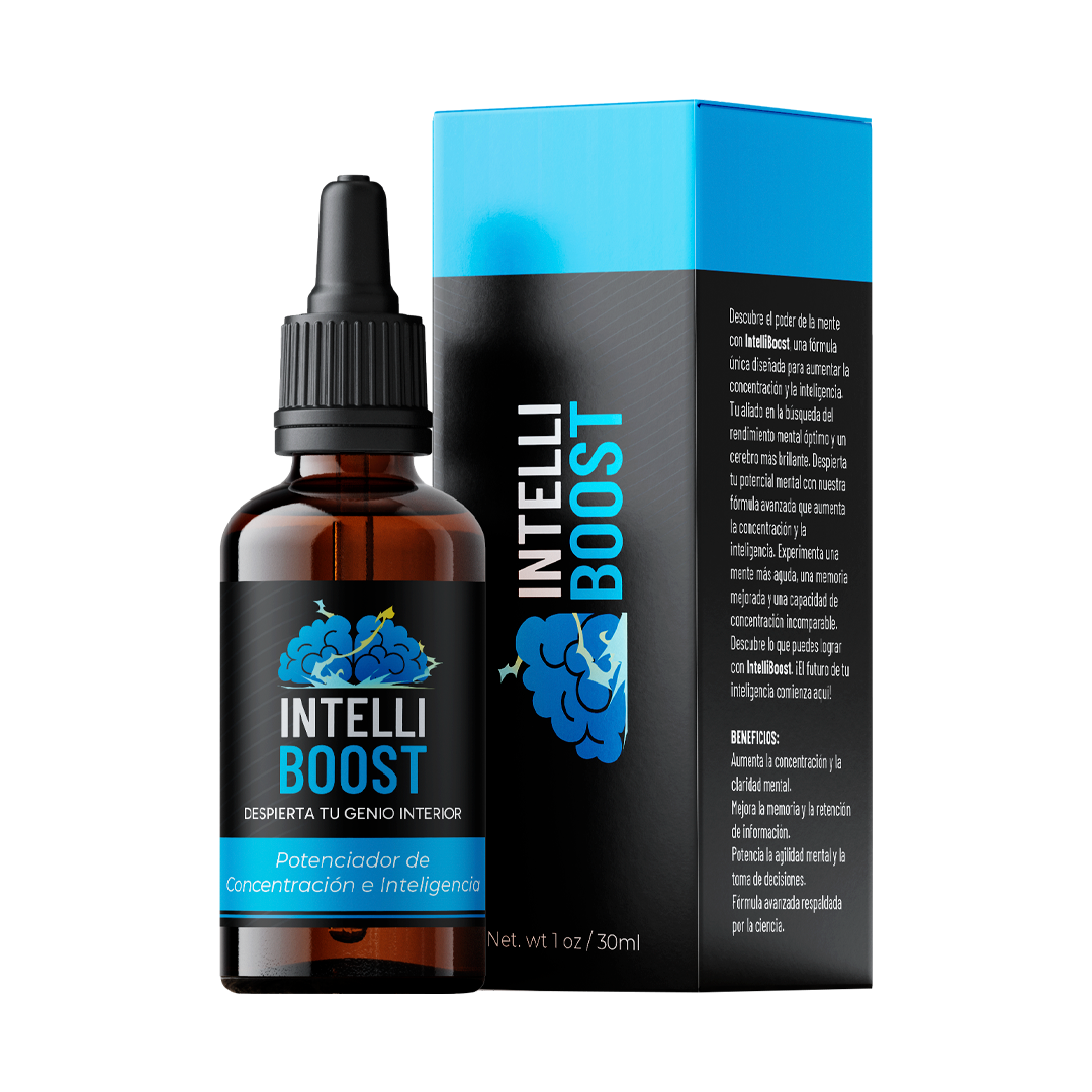 INTELLIBOOST POTENCIA TU ENFOQUE E INTELIGENCIA 🧠 – 🇨🇴 RINOZ Store
